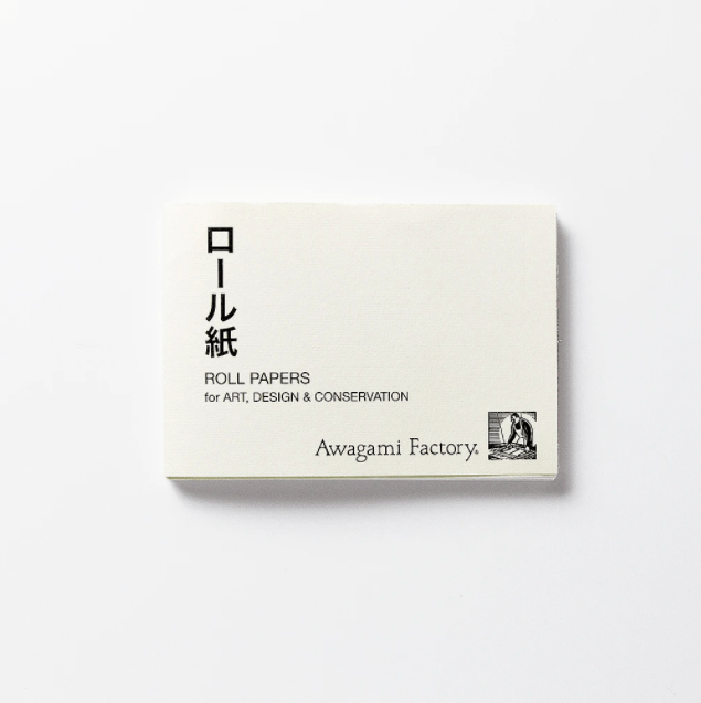 *Awagami Roll Paper Sample Book | awagami factory