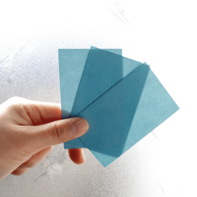 Indigo Hand-dyed Cards (100 pcs.) | awagami factory